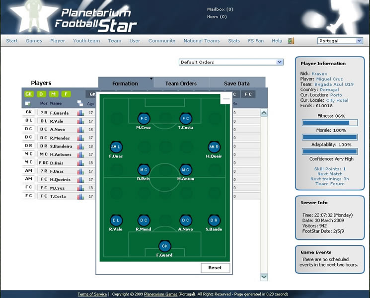 Footstar – Become a World Star Player!